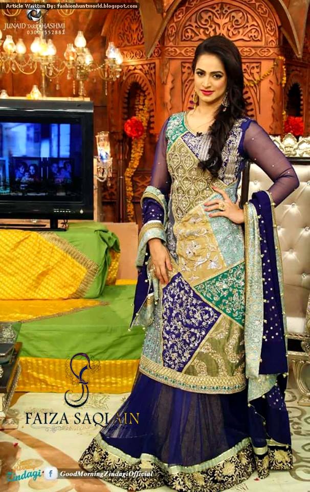 Latest Bridal Dress Collection 2015-2016 By Faiza Saqlain - Fashion ...