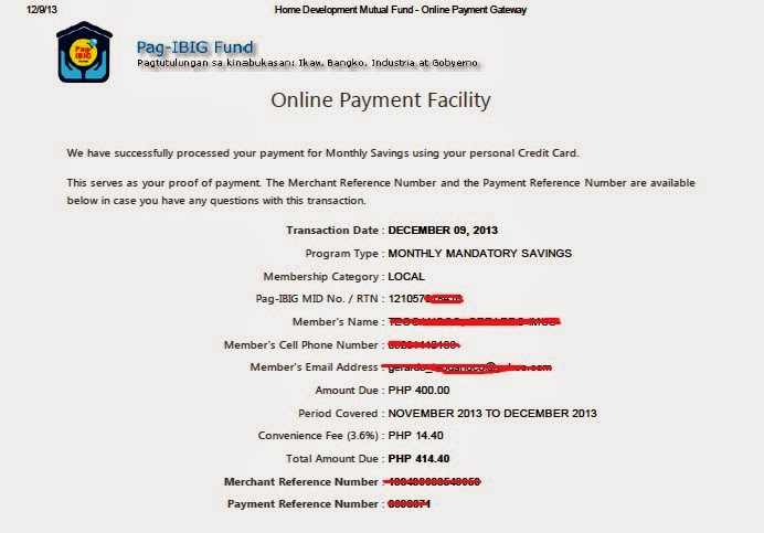 practical cent$ ph: Pag-ibig Online Payment Facility, how reliable?