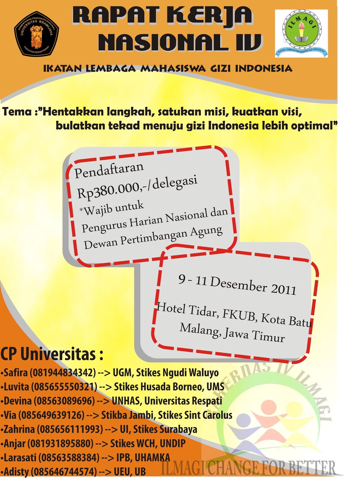 Eka Darma Putra: RAKERNAS IV ILMAGI