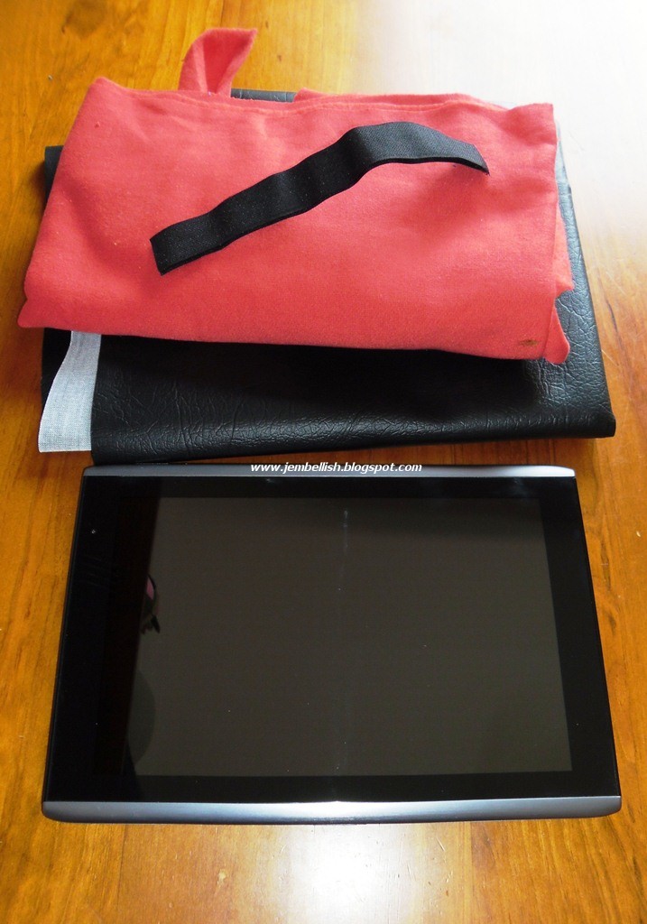Creating my way to Success: Smart and Simple Tablet Cover Tutorial