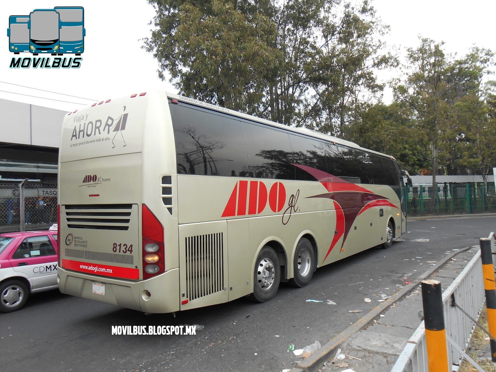 Volvo 9700 de ADO GL cortesia de Maxibuses.