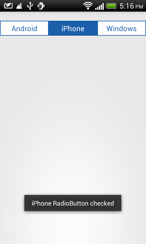 Android Tutorial Custom Radio Buttons Example In Android