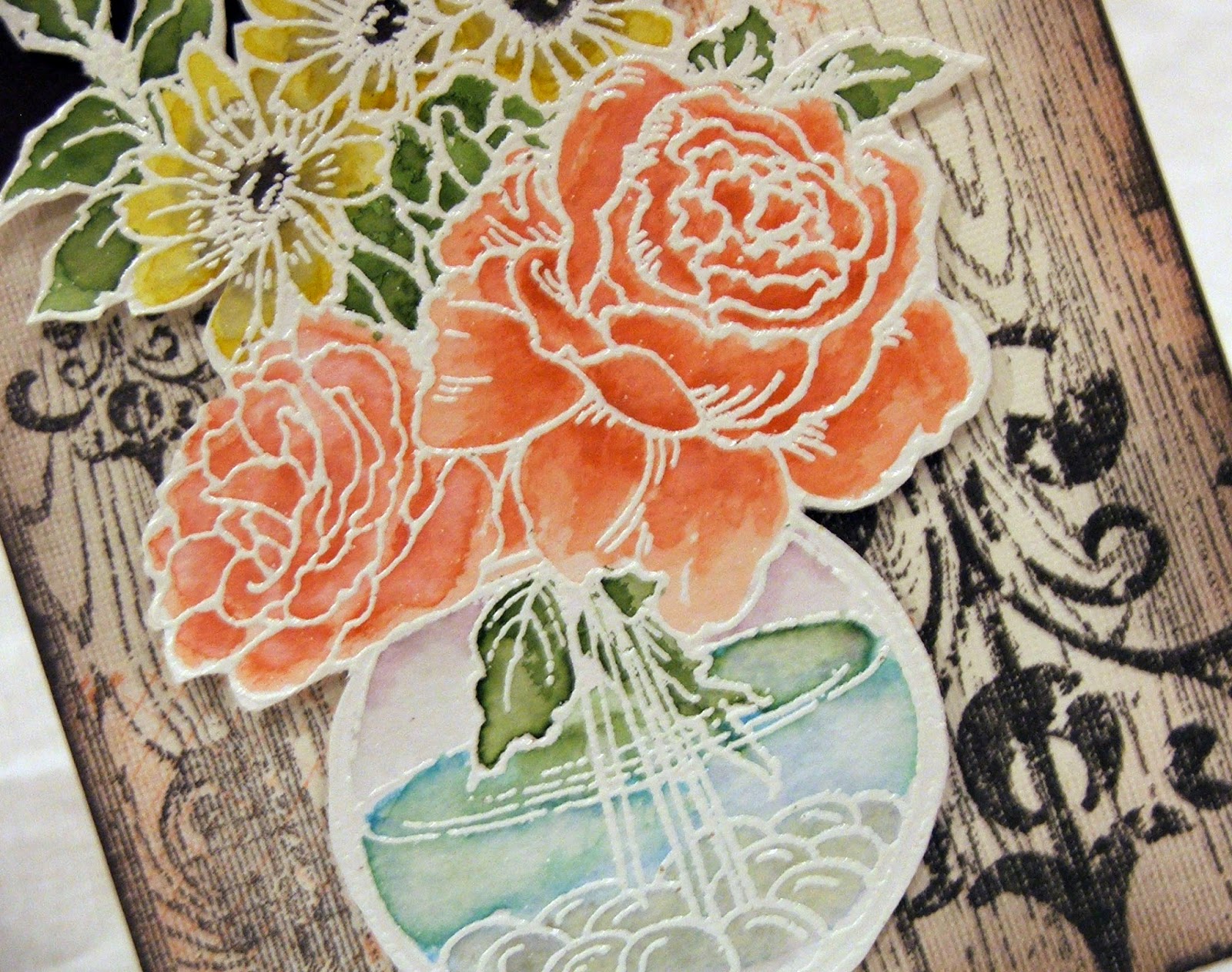 TheGrandStampede: 'Watercolor' Bouquet