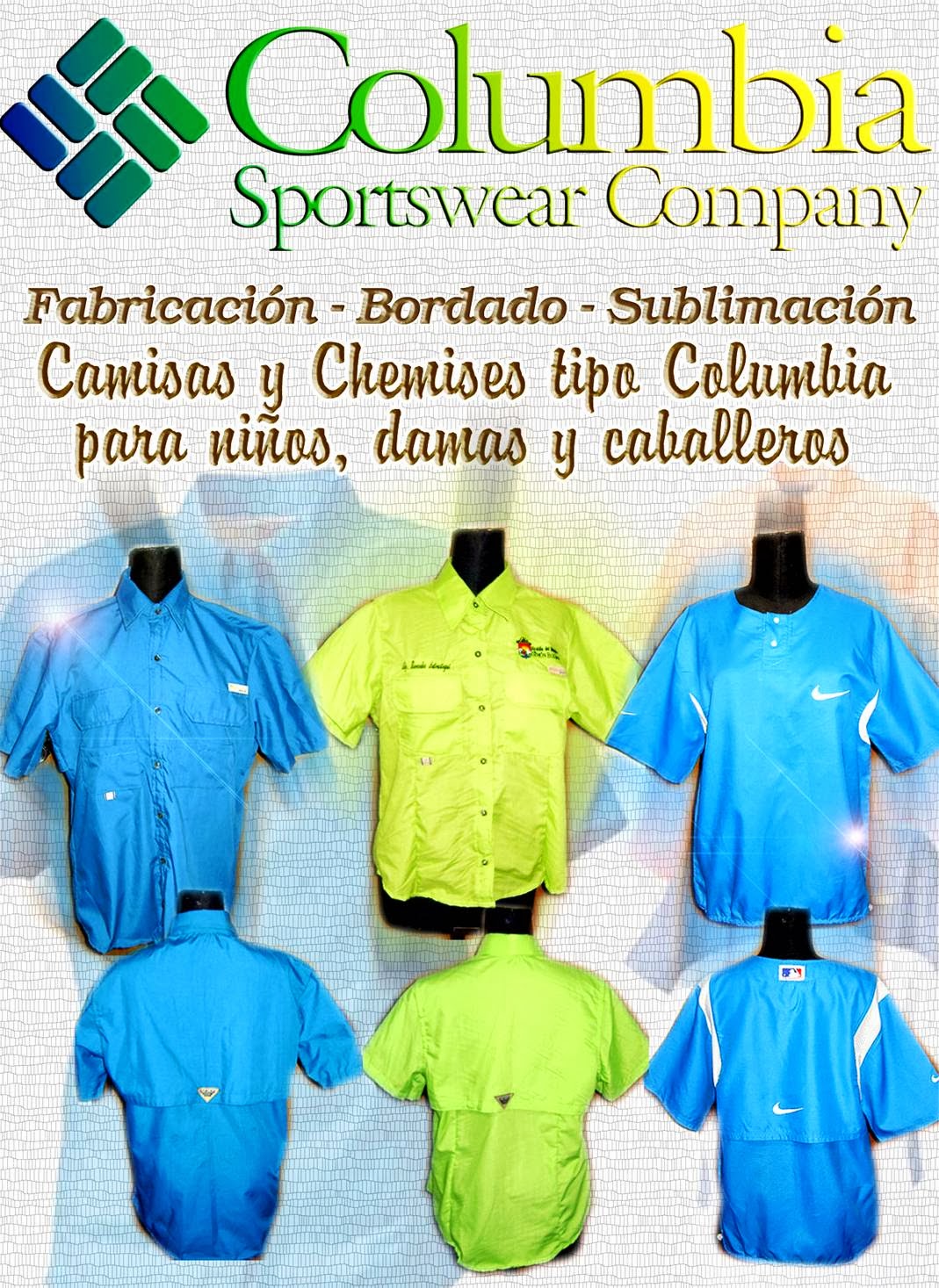 Tienda Virtual: Chemises y Camisas Columbia