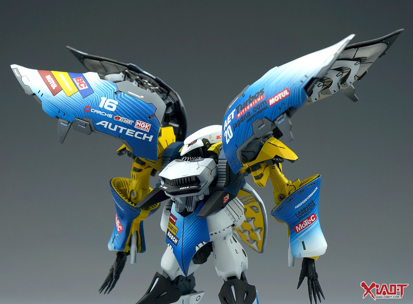 Custom Build: MC Model 1/144 Qubeley Autech Team Ver.