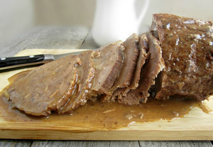 Hungry Couple: Old Fashioned Pot Roast with Onion Gravy