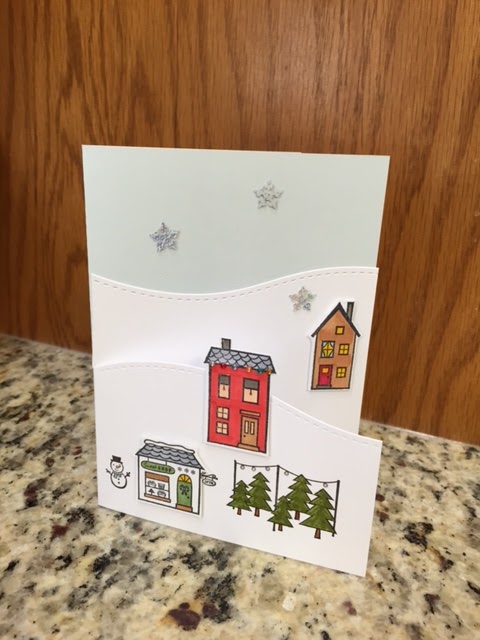 Laura's Card Corner: my swap card