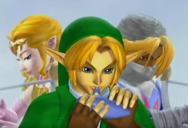 Sheik And Link Fight