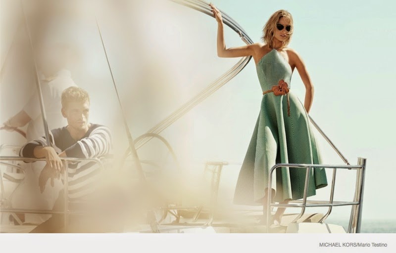 Michael Kors Spring/Summer 2015 Campaign featuring Karmen Pedaru and ...