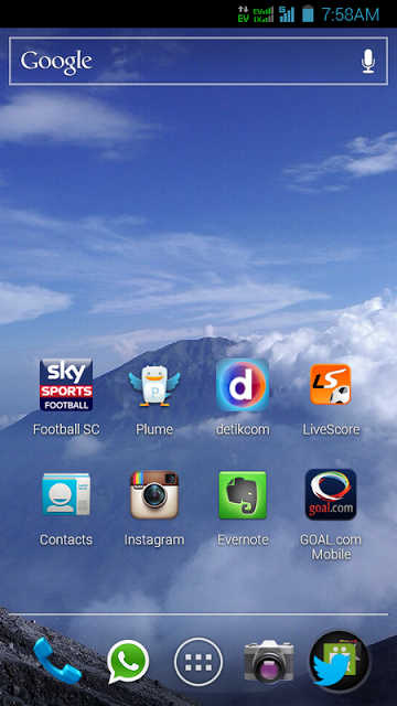 Cara Capture Screen di Ponsel Smartfren Andromax U | Cara Terindah
