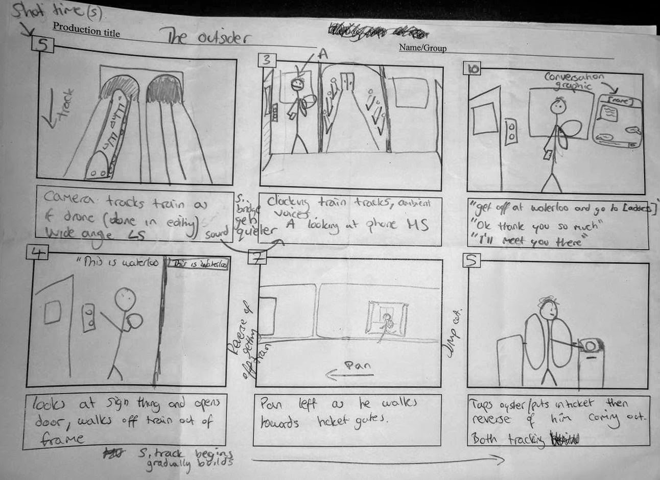 Lem's AS Media Research & Planning: 10. Storyboards