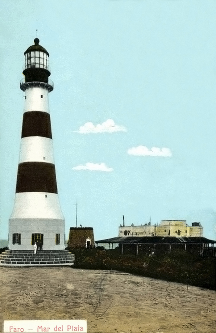 Fotos Viejas de Mar del Plata: FARO PUNTA MOGOTES