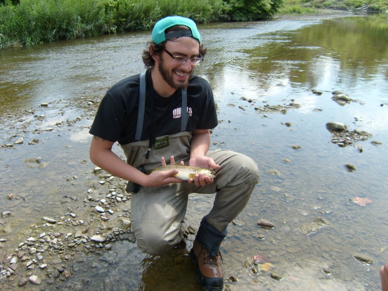 Dave's Fly Bench: Upper Cattaraugus - new place to fish, new rod, new ...