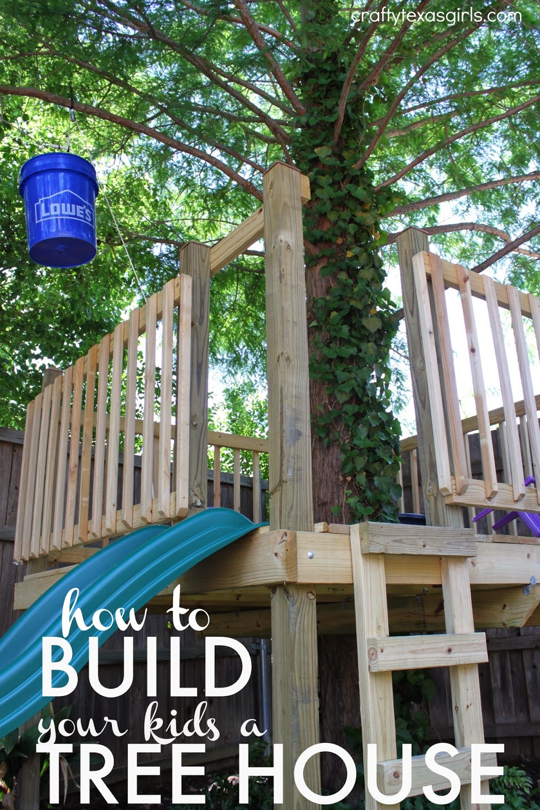 Diy Pallet Wood Tree Fort