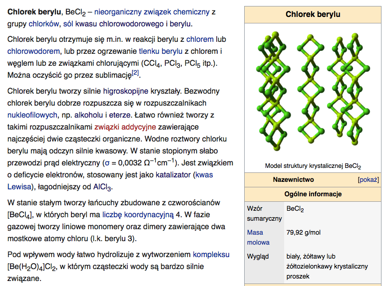 Biologia - nauka o życiu: Berylowce (Metale ziem alkalicznych), cz. 1 ...