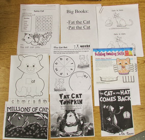 Kindergarten: Holding Hands and Sticking Together: LOTS of Cat-tivities ...