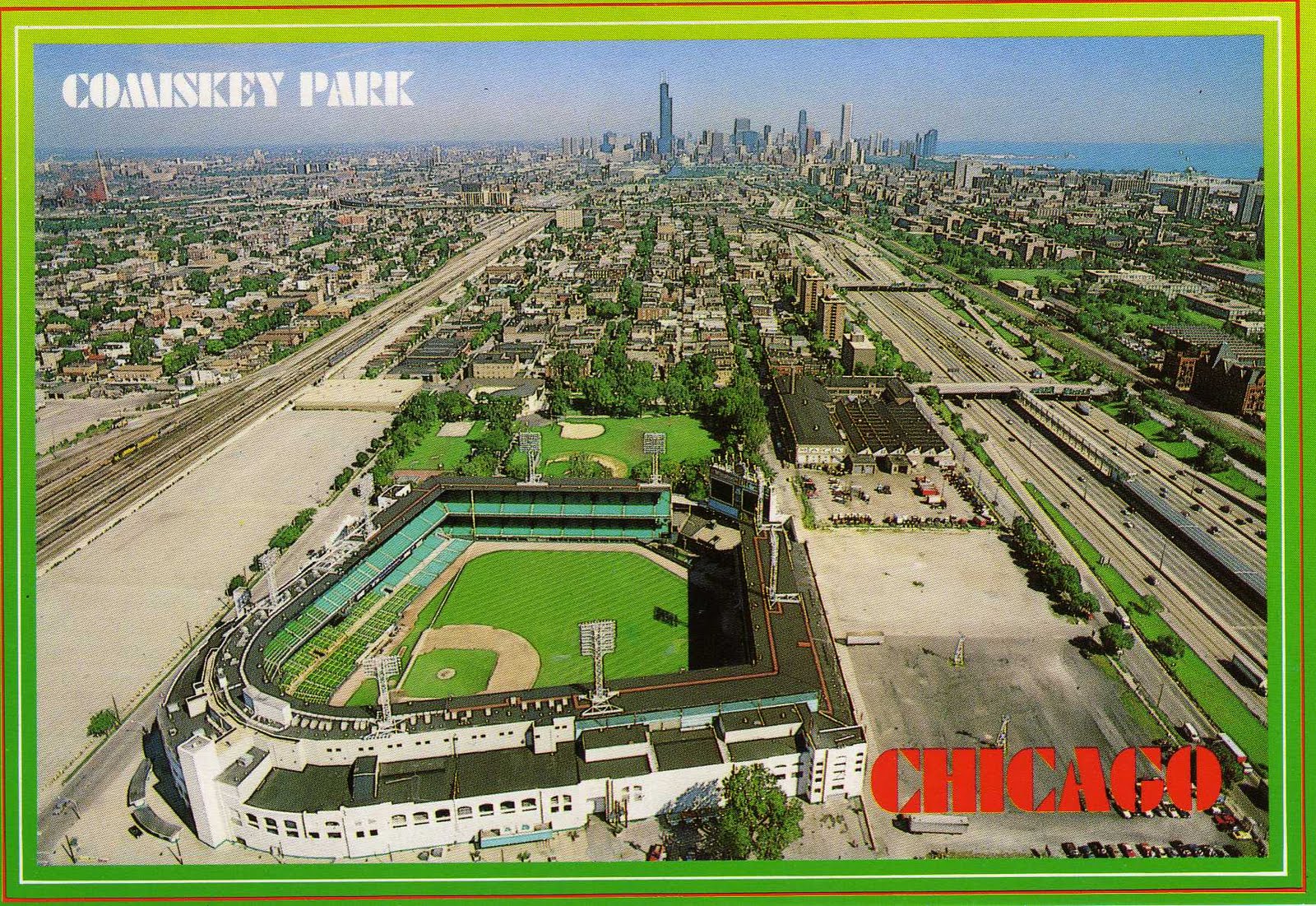 Greetings from Chicago's Comiskey Park! : r/baseball