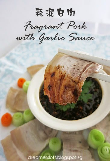 DreamersLoft: Fragrant Pork with Garlic Sauce 蒜泥白肉 - AFF Taiwan Aug 2014