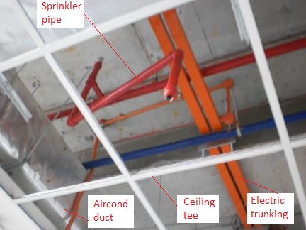 Electrical Installation Wiring Pictures: M & E Coordination
