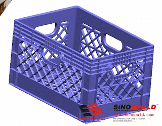 SINO MOULD & DKM: Plastic milk crate mold making company