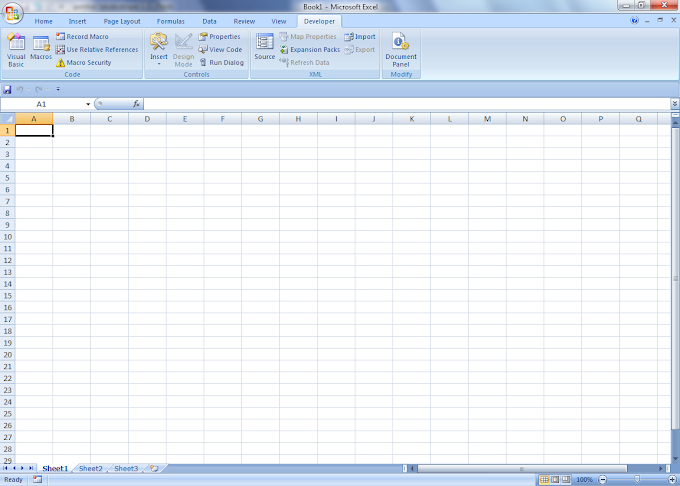 Cara Sederhana membuat form input data di excel