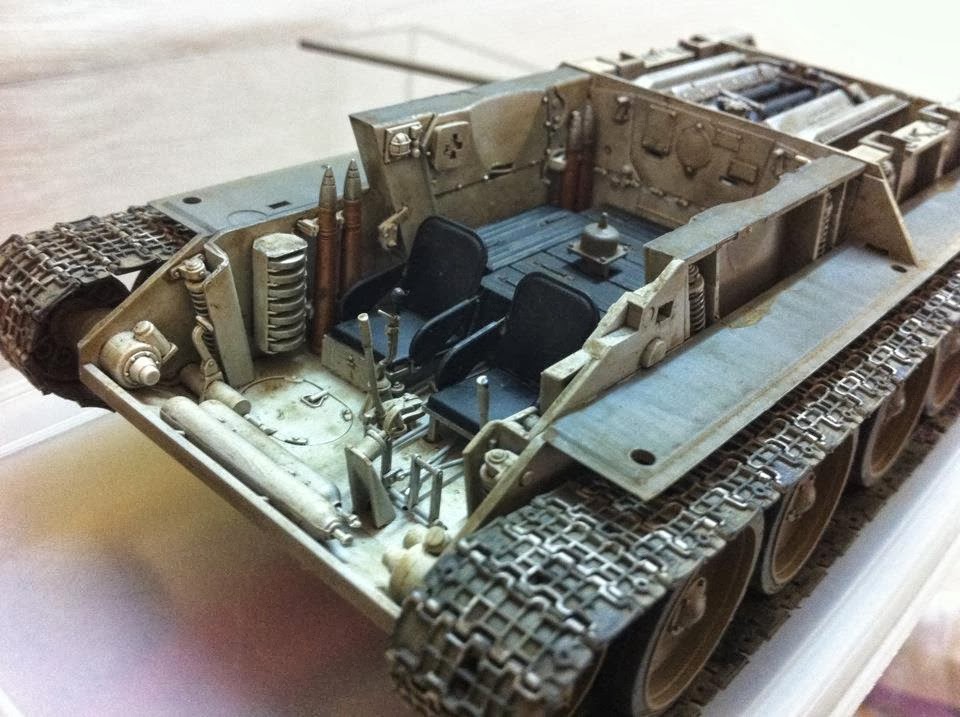 Kitter's Scale Models: AFV 1/35 T-34 Interior