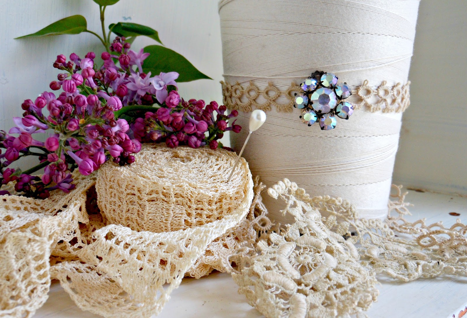 My Sparrows Nest: Lilacs and Lace