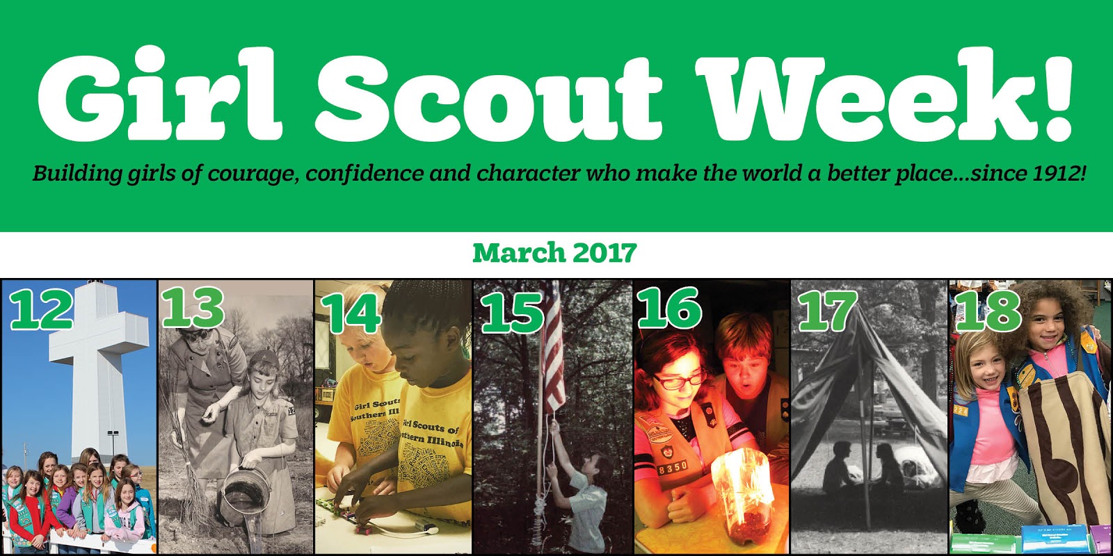 Girl Scouts Of Southern Illinois Girl Scout Week 2017