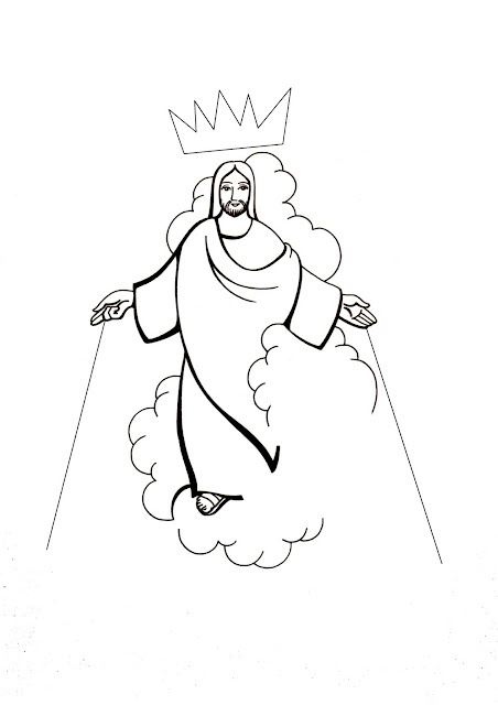 El Rincón de las Melli: DIBUJO: Cristo Rey