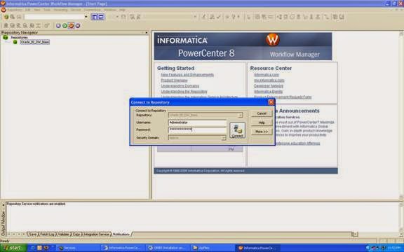 Configuring Informatica PowerCenter Workflow Manager