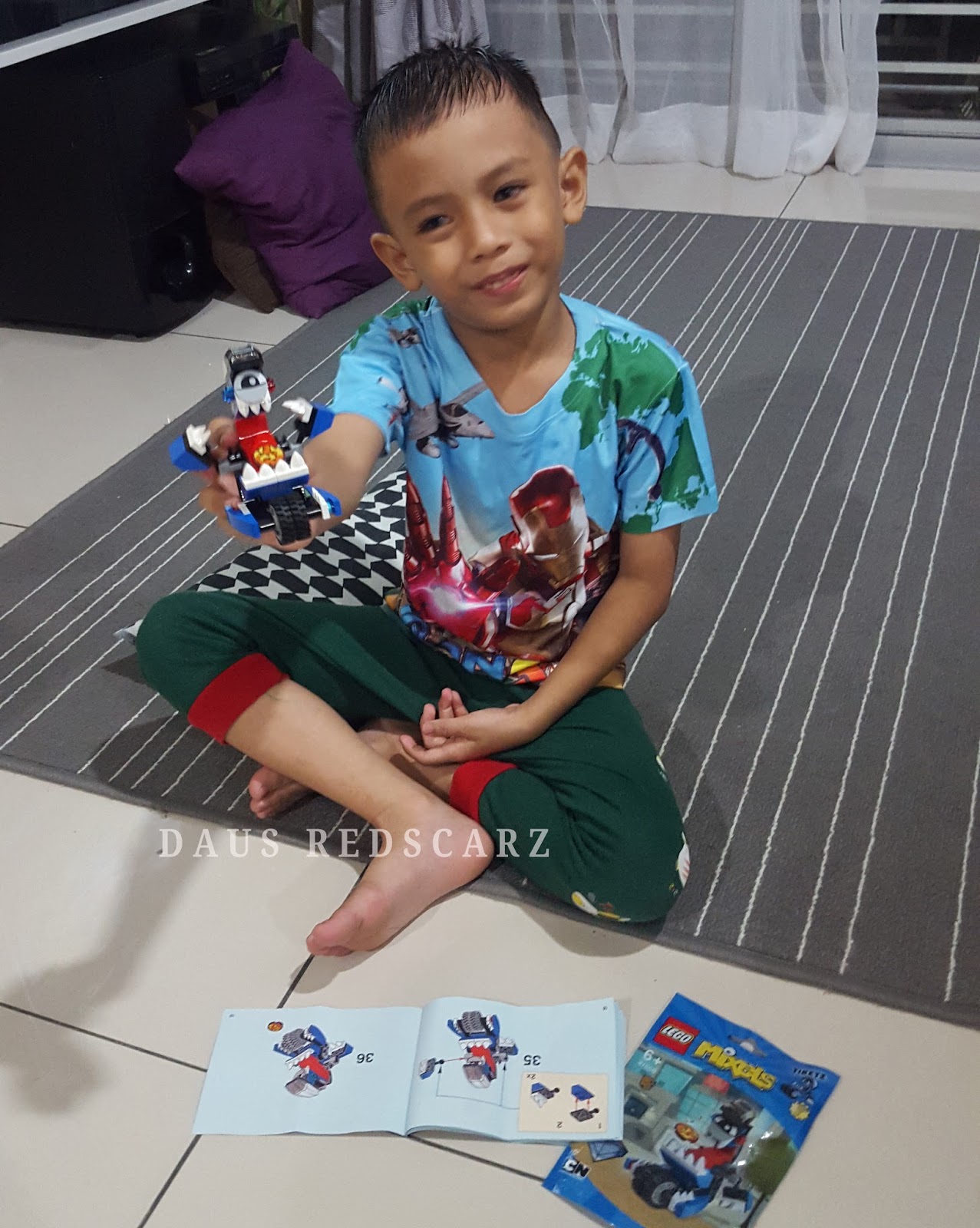 DAUS REDSCARZ: LEGO® Mixels TIKETZ Series 7 | Koleksi Lego