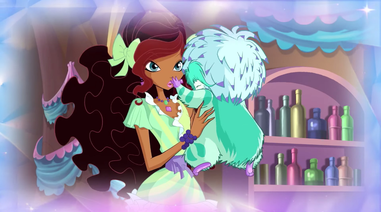 Winx Club 7ª temporada: Imágenes de Layla y Squonk - Winx Club Lovely
