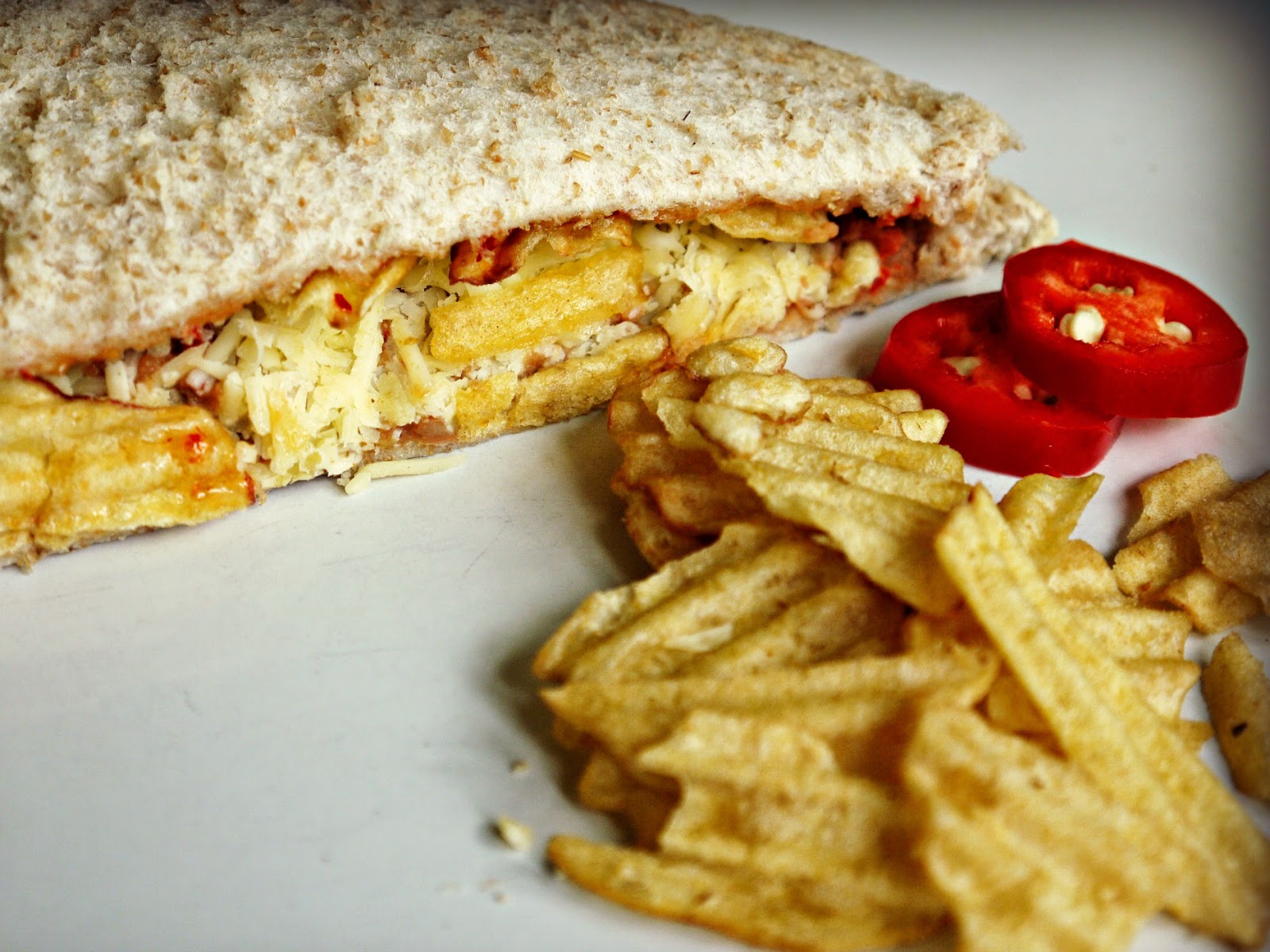 Inside the Wendy House: Tasty Taco Sandwich Recipe #crispsarnieweek