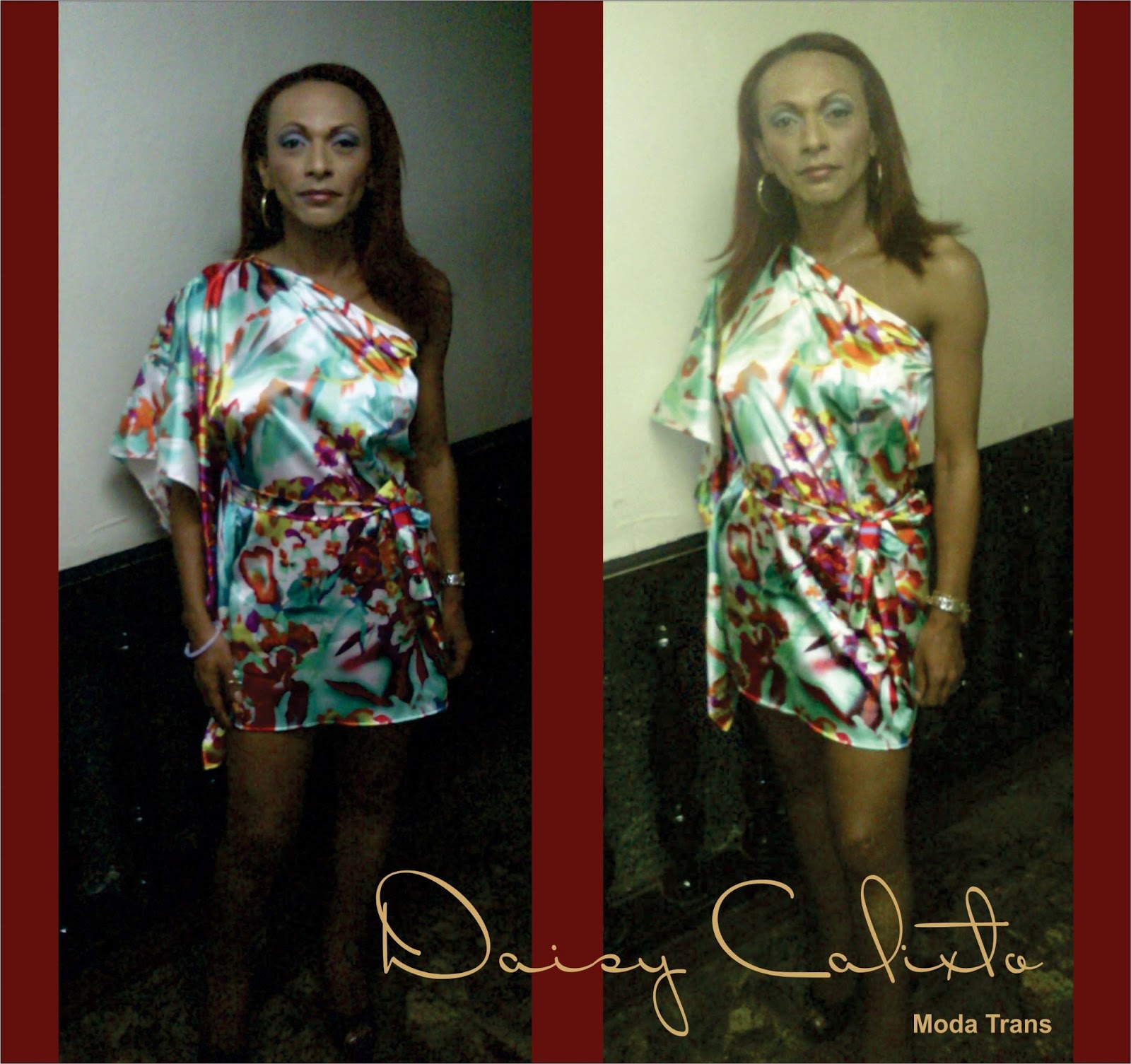 Daisy Calixto Moda Trans: CAFTAN UM LADO