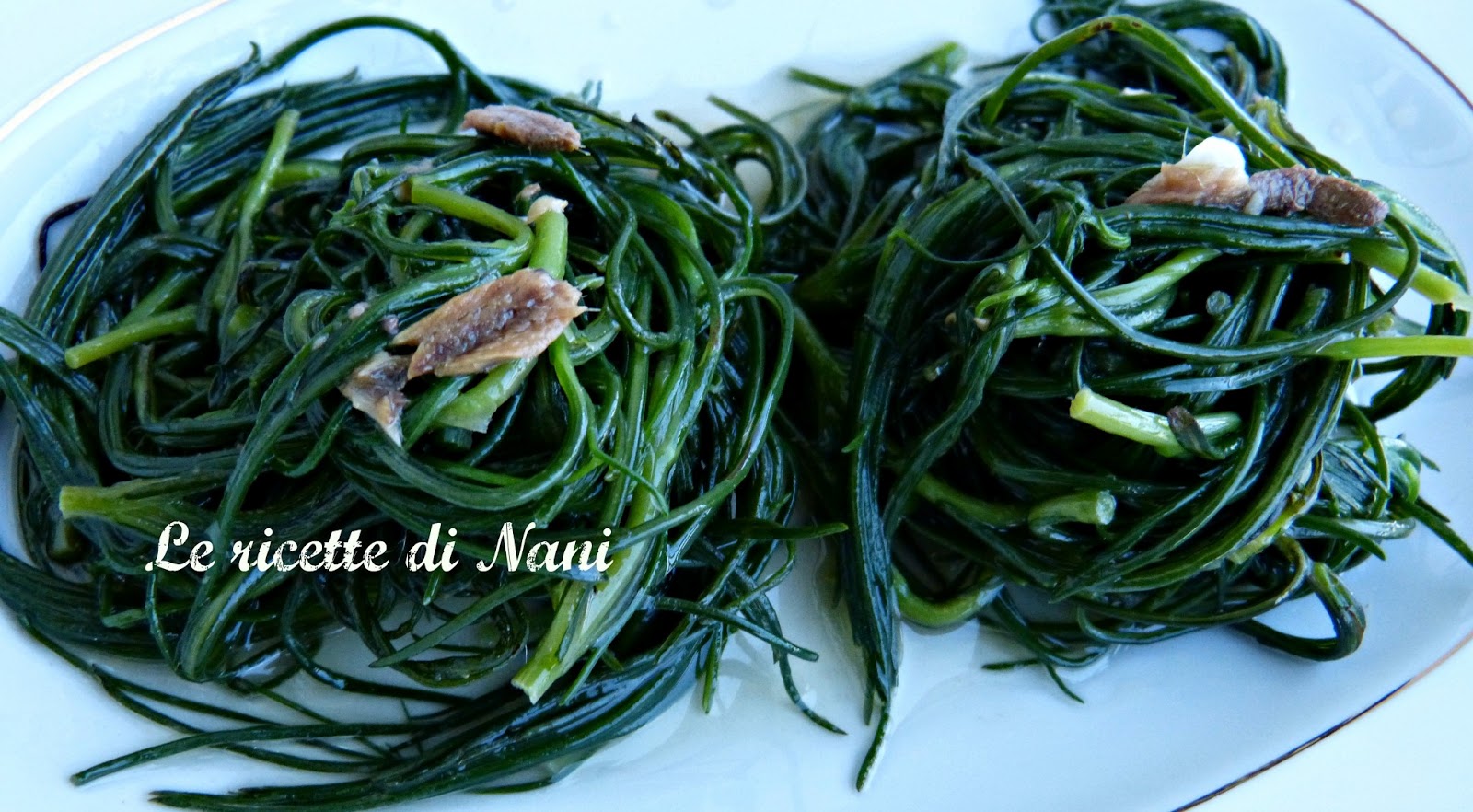 Agretti un contorno semplice e salutare da Le ricette di Nani su ...