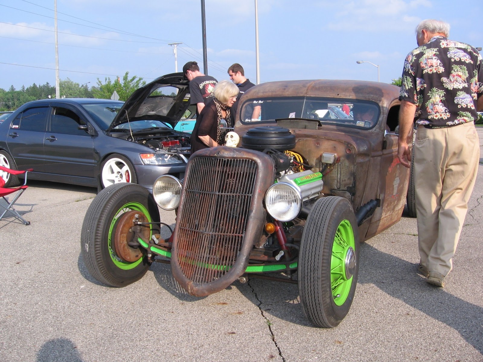 The Automobile and American Life: Another Rat Rod at the Friday Night ...