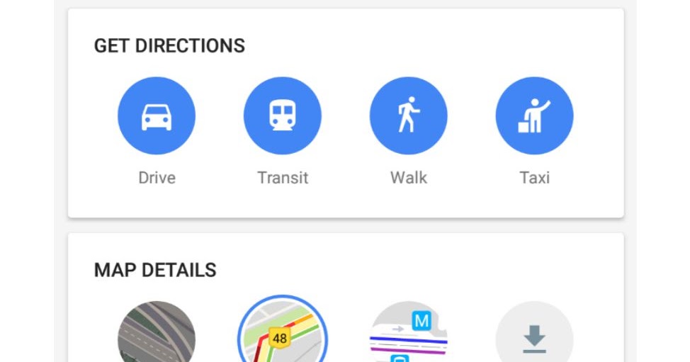 Google Maps for Android gets a new India specific home screen ...