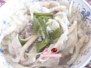 Sayur Rebus Cendawan dan Bunga Kobis - kEmA.kItCheN