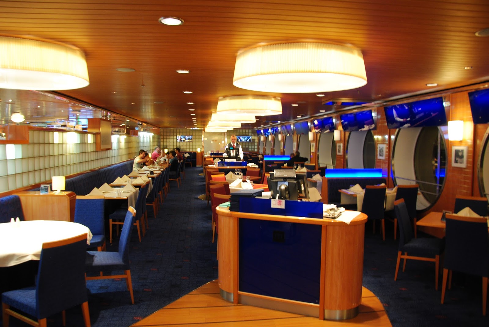 Restaurants on board "STENA BRITANNICA"