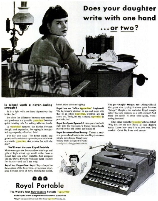 oz.Typewriter: Flash Typewriters, Flash Cars: 1928-1968