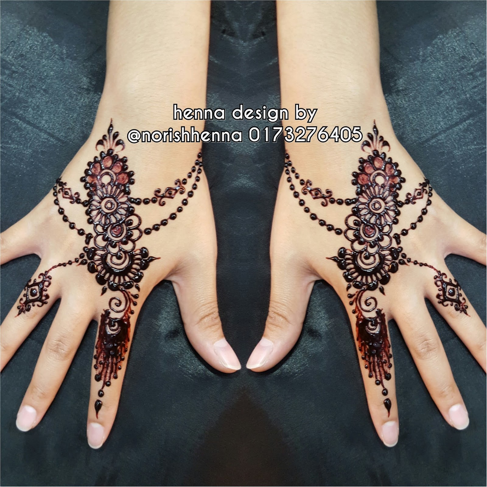 PERKHIDMATAN UKIRAN INAI PENGANTIN: Inai Tangan, simple dan sweet ...