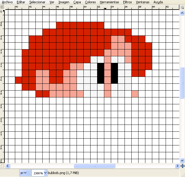 Pixels Mil: Configurar Gimp para Pixel art : Tutorial