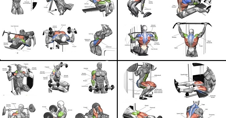 Best Workout Routines for Men ~ multiple fitness