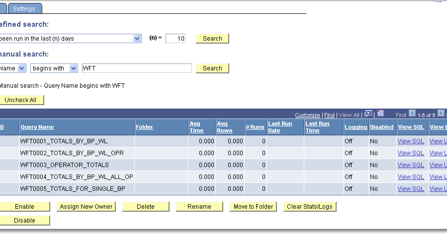 How To Monitor Psquery Performance And Usage Peoplesoftnet