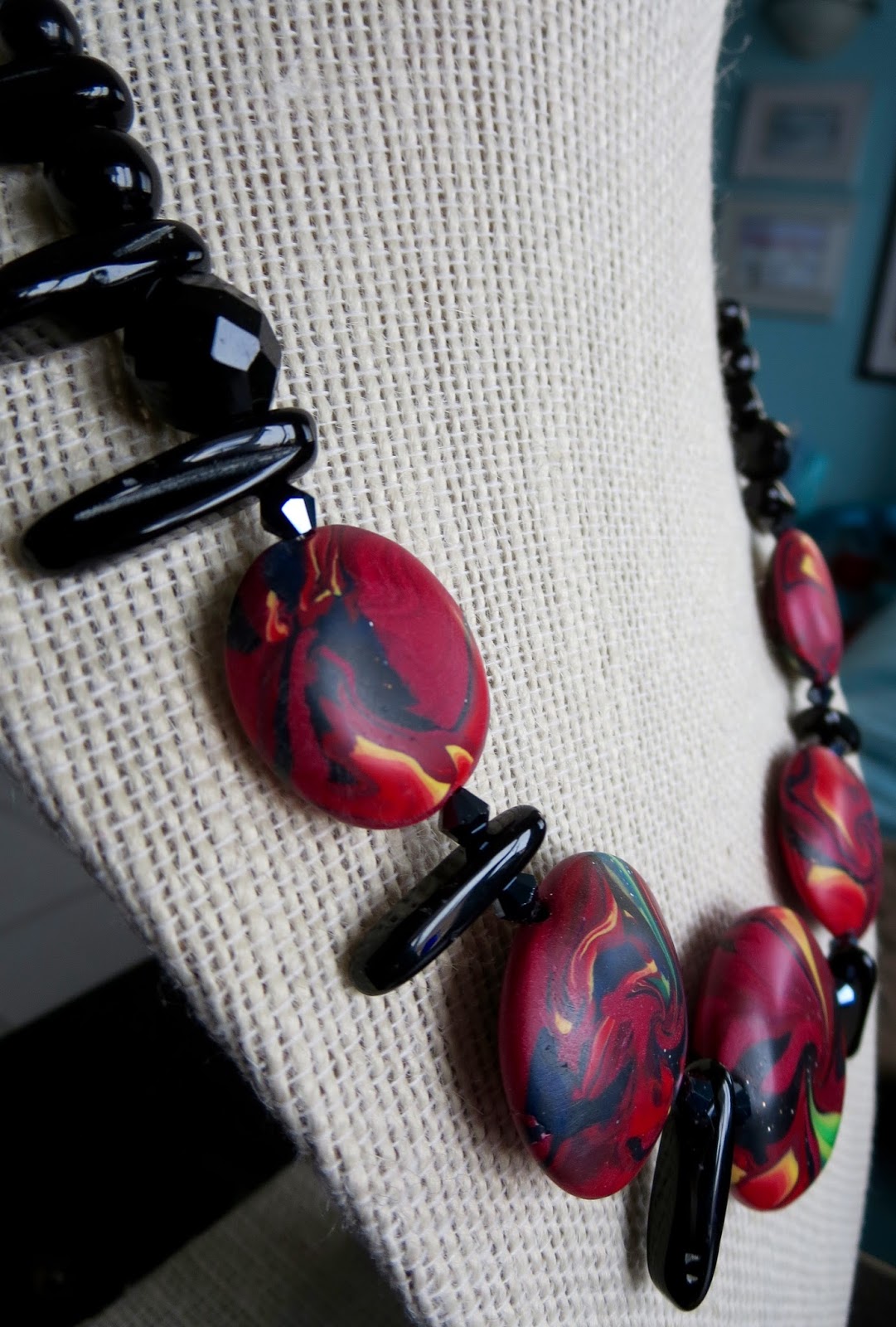 A Bergie Creation: NEW TODAY!! OKEEFE - Oriental Poppy Polymer Clay and ...