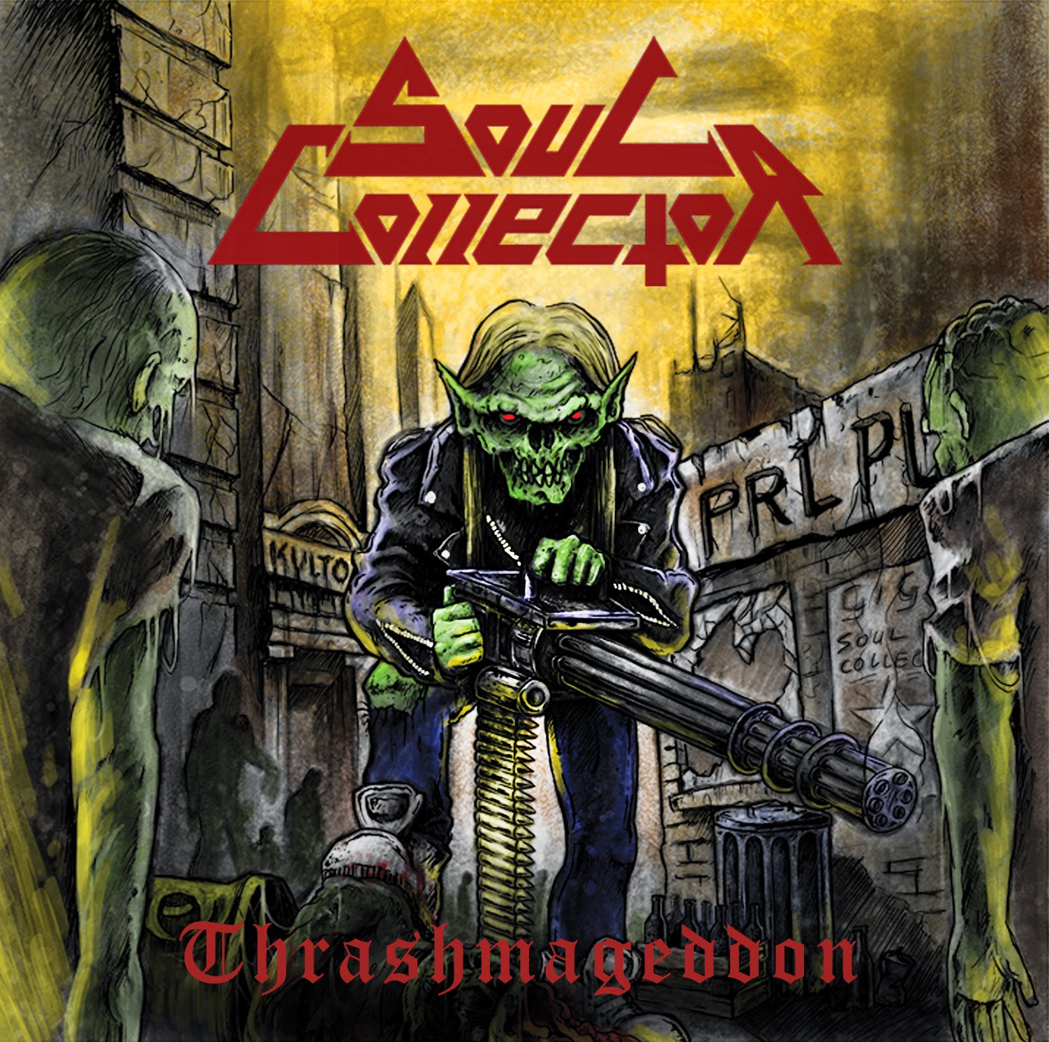 ExtremeUndergroundMusicZine: Soul Collector/Thrashmageddon/Defense ...