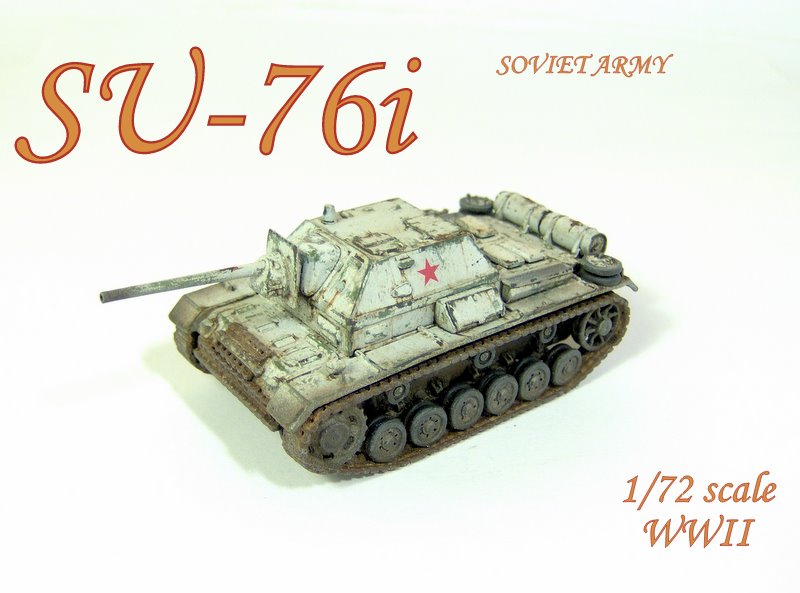 Gulumik Military Models: SU-76i 1/72 MW -Gallery