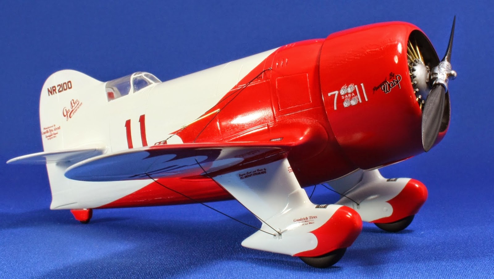 Greg's Scale Plastic Model Showcase: Gee Bee R Racer