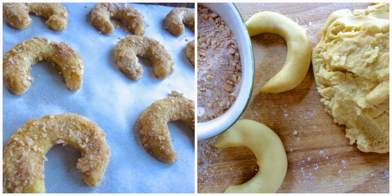 Almond Cinnamon Lemon German Crescent Cookies – Diary of a Mad Hausfrau