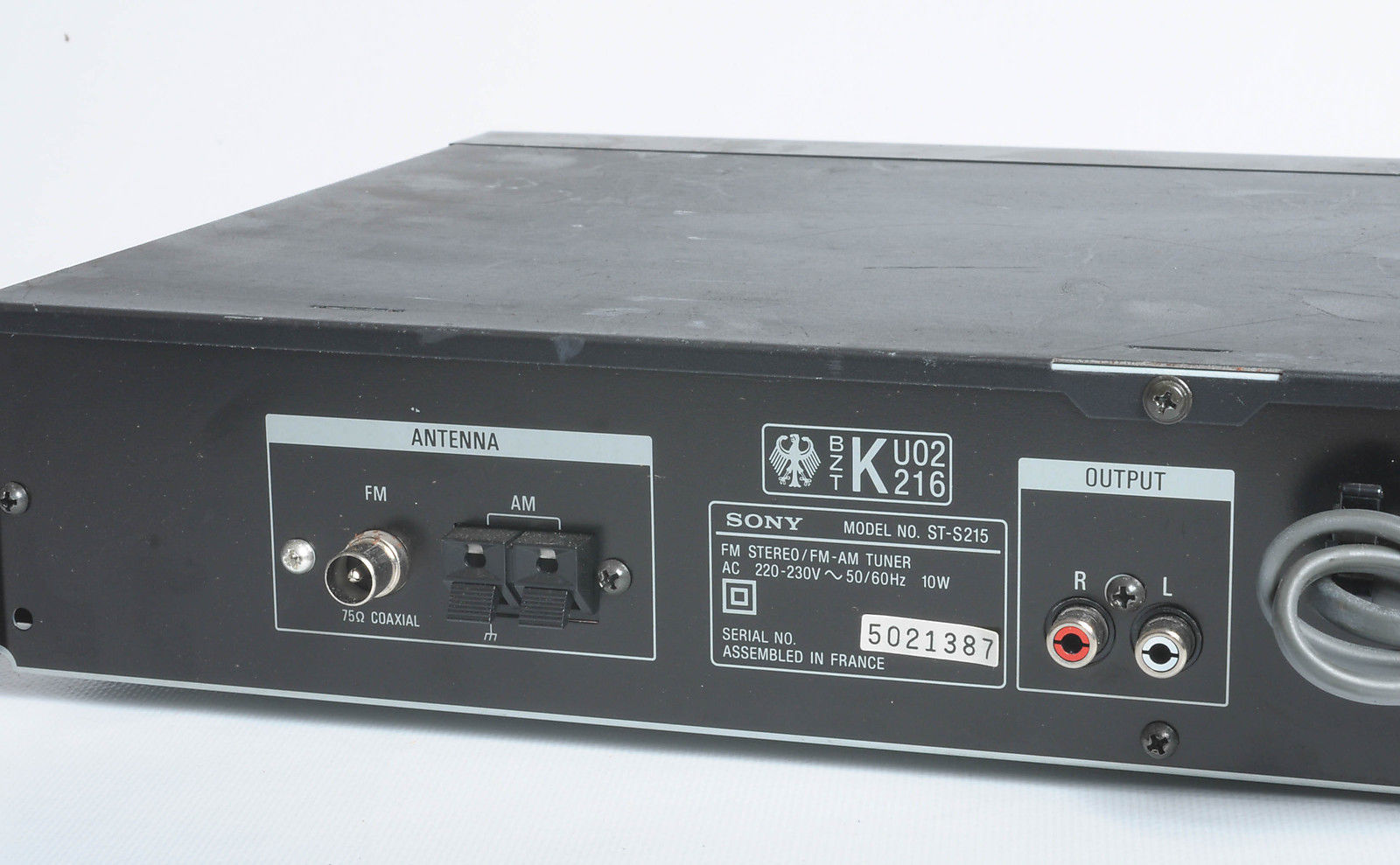 Sony ST-S215 - Digital Tuner | AudioBaza